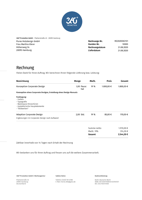 Base Rechnung