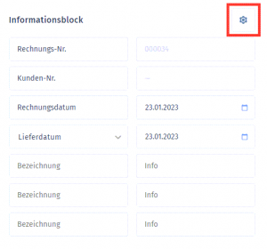 Informationsblock - WISO MeinBüro
